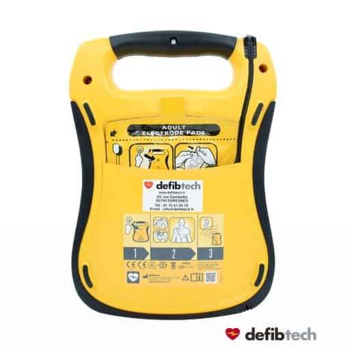 Pack défibrillateur DEA extérieur Lifeline | Defibtech